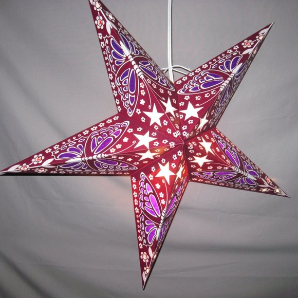 Illuminate your Journey | Art | Star Butterfly Purple Light Lantern ...